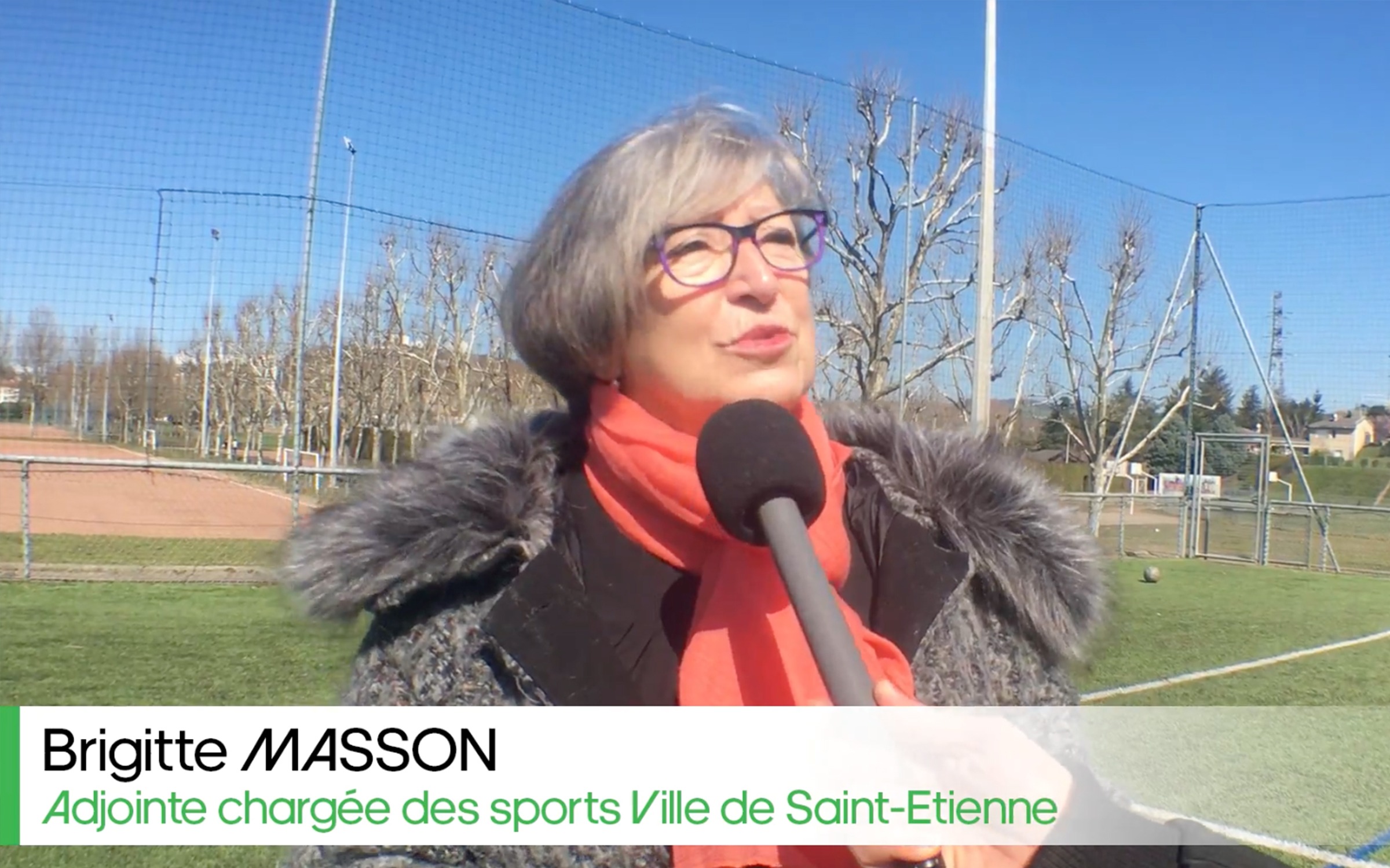 Rencontre avec Brigitte MASSON, adjointe aux sports, ville de St-Etienne
