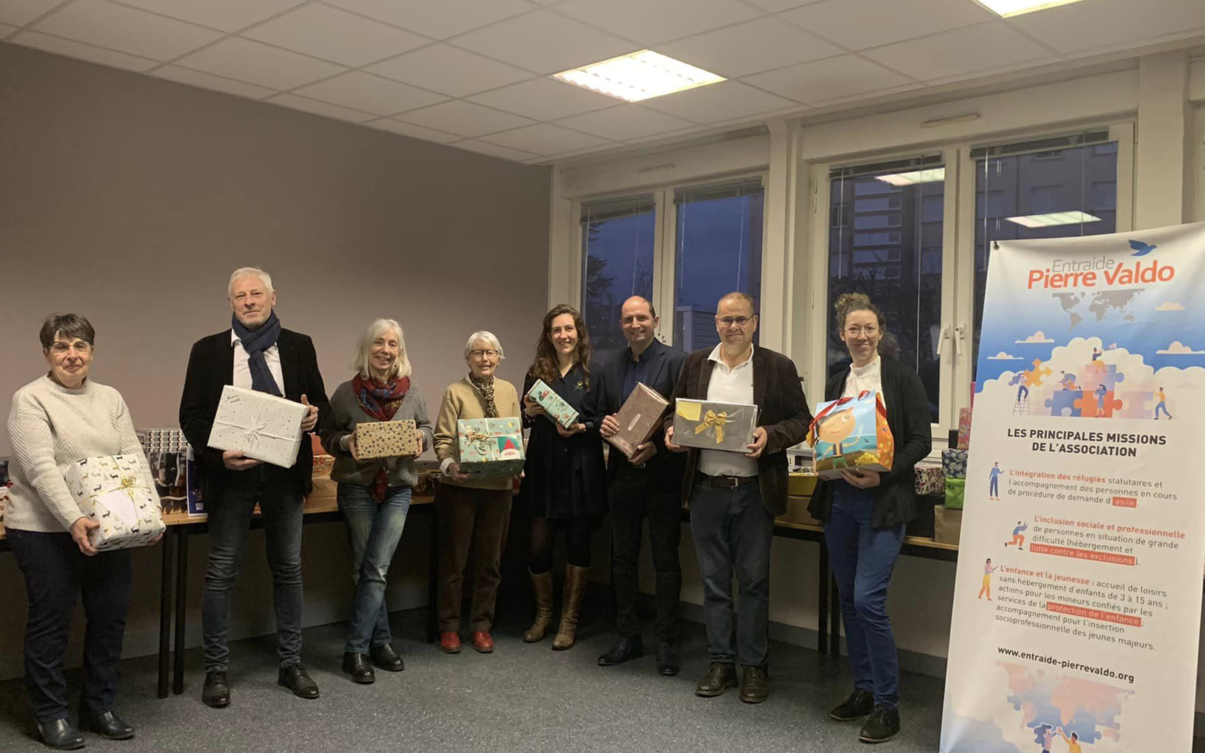 Notre dernière opération Noël Solidaire